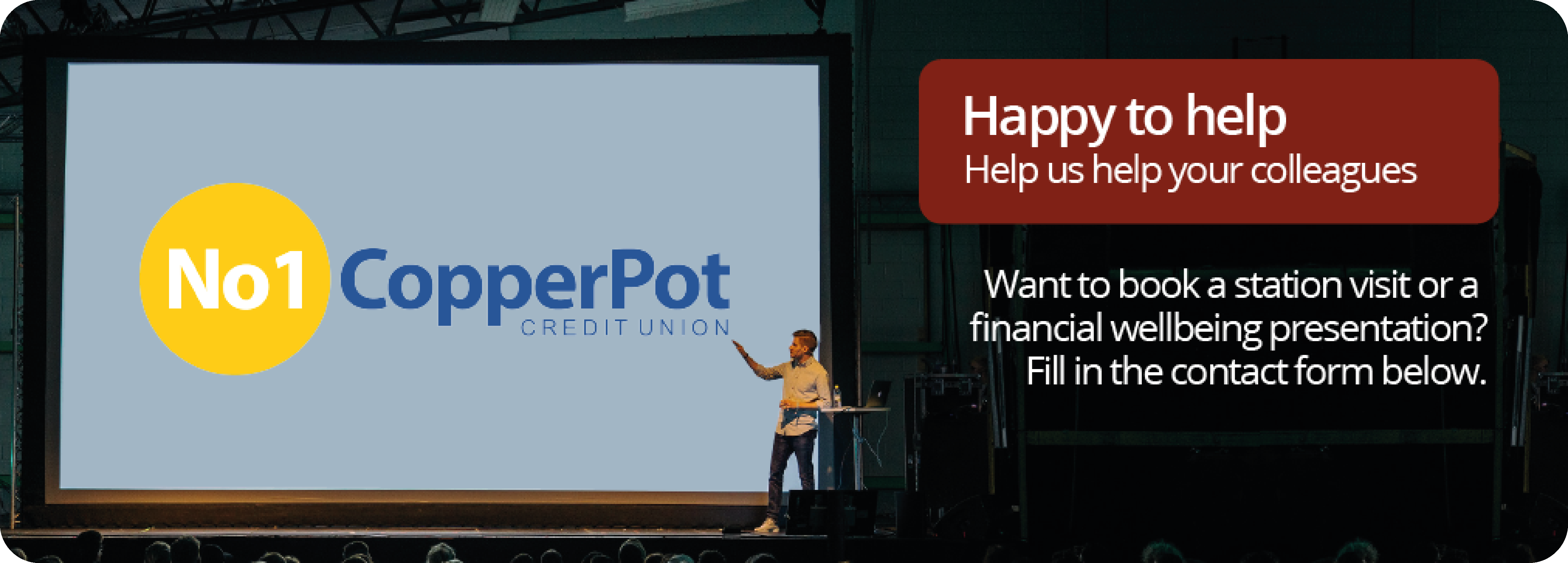 Help us help your colleagues - No1 CopperPot Credit Union | Number One ...